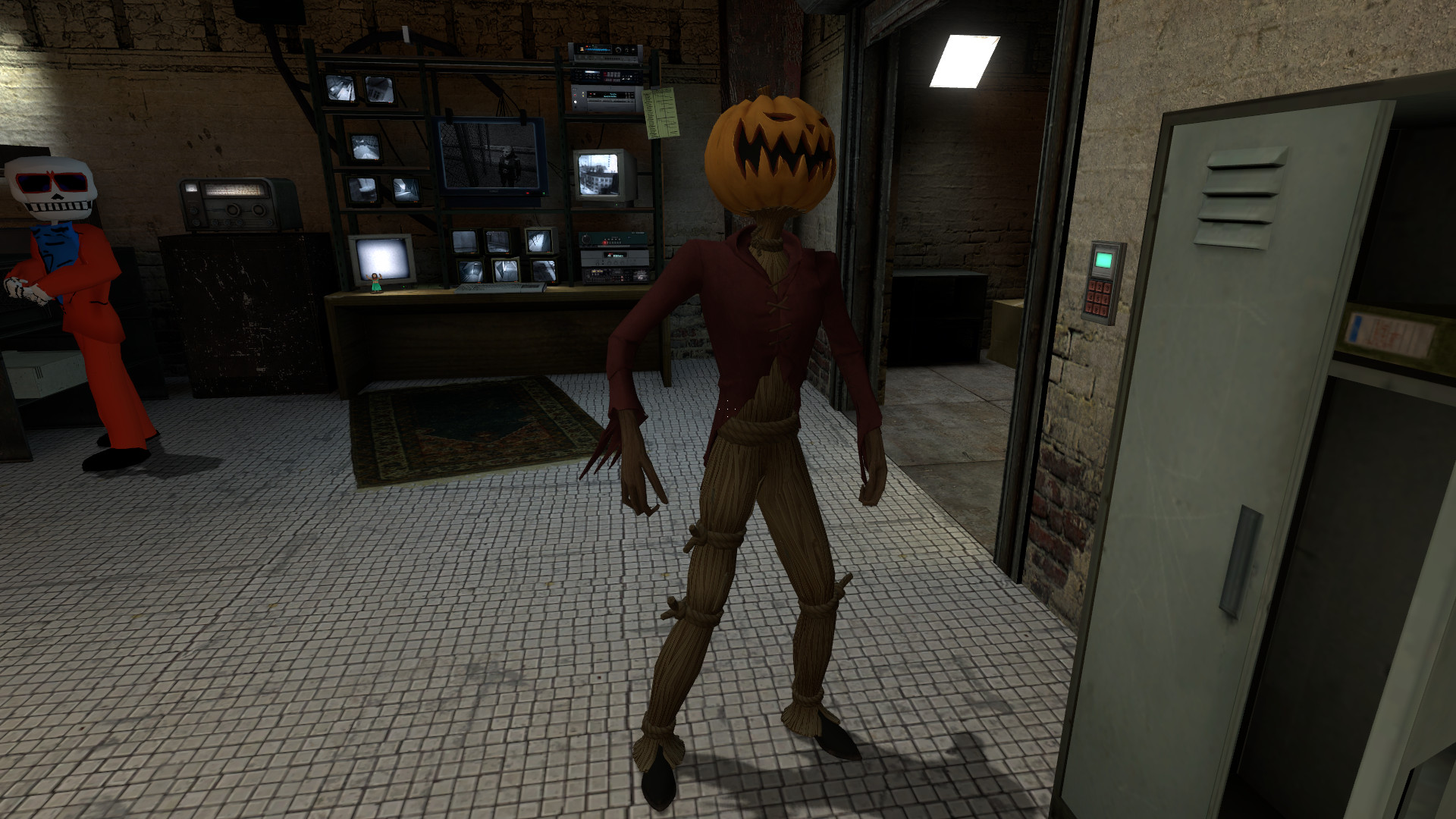 Pumpkin King over Barney Mod for Half-Life 2 | HL2 Mods