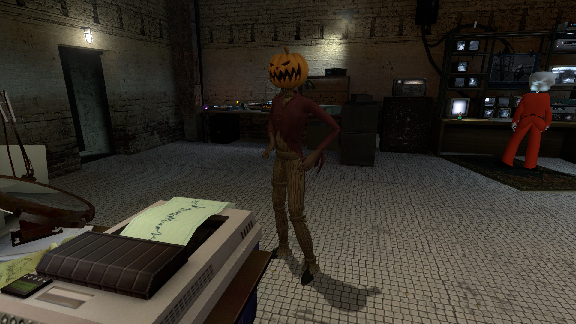 Pumpkin King over Barney Mod for Half-Life 2 | HL2 Mods