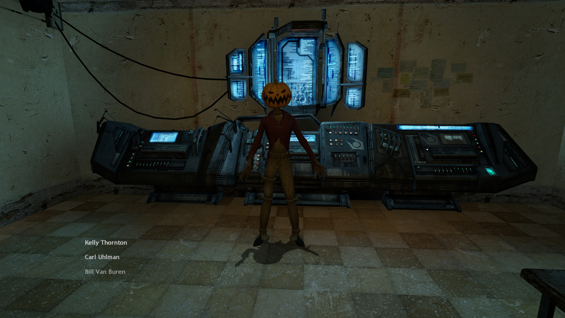 Pumpkin King over Barney Mod for Half-Life 2 | HL2 Mods