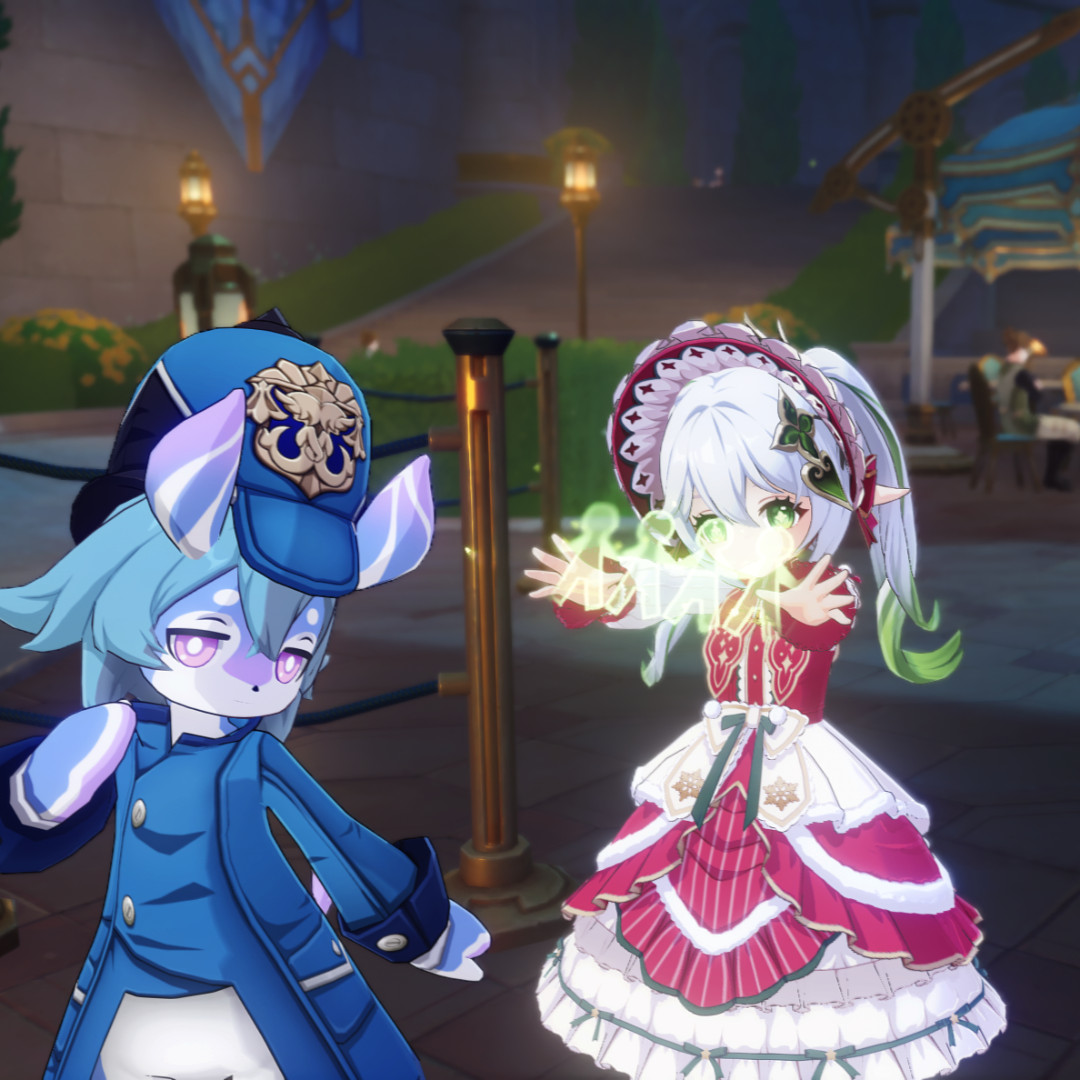 Nahida Bright's Christmas Outfit Mod Mod for Genshin Impact | GI Mods