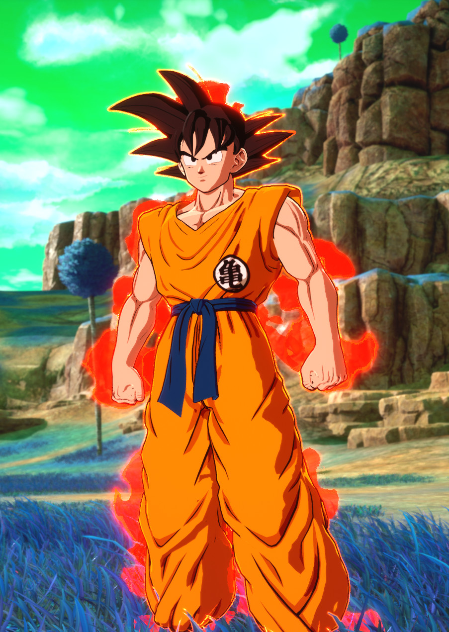 Goku Mid/End/UI/SSJBLUE Kaioken Transformation Mod for Dragon Ball ...