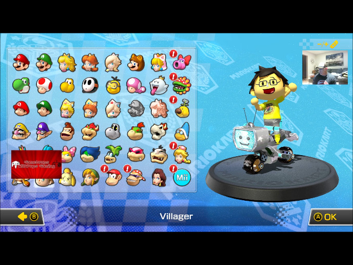 Custom Tee Vee from Roblox Bike mod MK8D Mod for Mario Kart 8 Deluxe ...