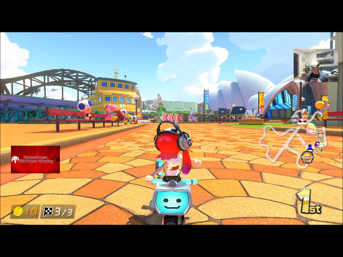 Custom Tee Vee from Roblox Bike mod MK8D Mod for Mario Kart 8 Deluxe ...