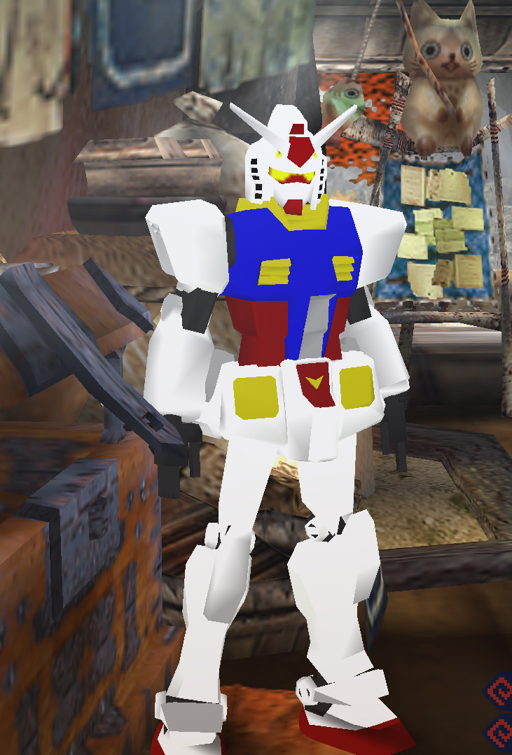 Gundam RX-78-2 Mod for Monster Hunter Portable 3rd | MHP3rd Mods
