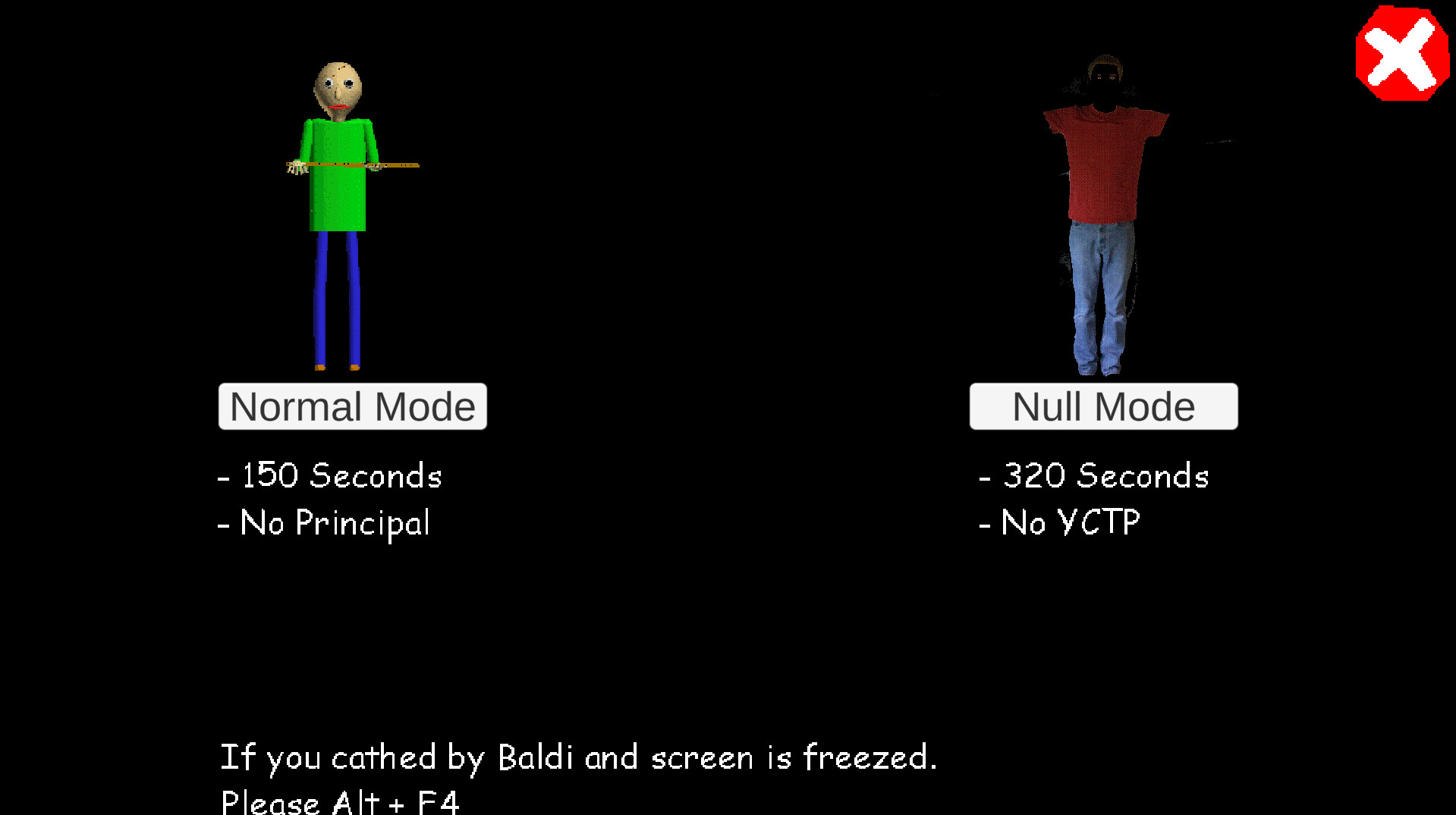 Baldi's Basics in Speedruning Style +Null Mode Mod for Baldi's Basics ...