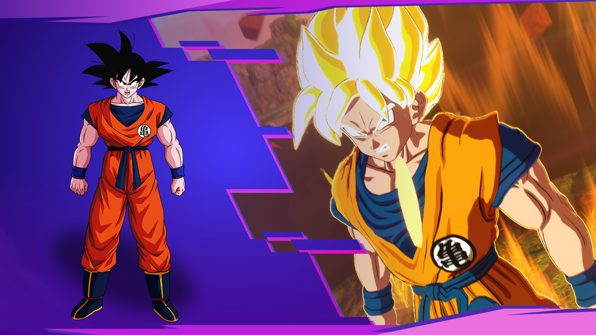 Goku (Z- Early) Super Saiyan Transformation Mod for Dragon Ball ...