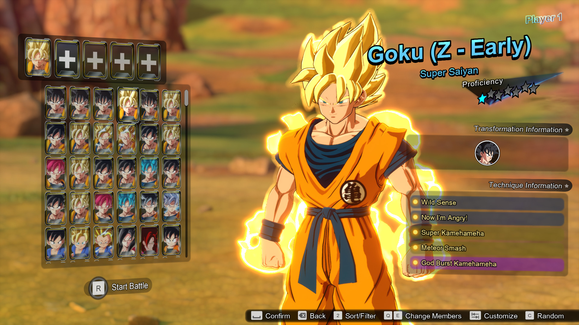 Goku (Z- Early) Super Saiyan Transformation Mod for Dragon Ball ...