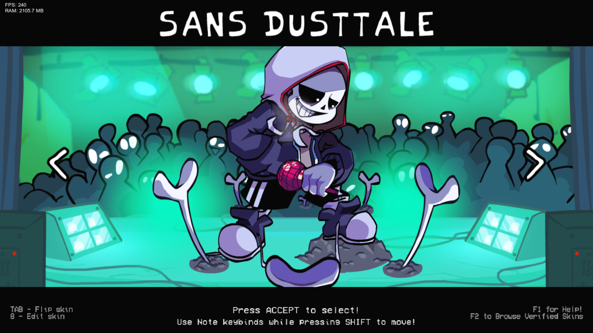 Playable Skeleton bros skins (Psych online) Mod for Friday Night Funkin ...