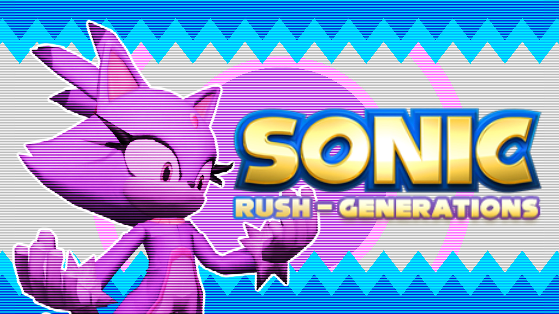 Blaze The Cat - Sonic Rush-Generations Mod for Sonic Generations (3DS ...