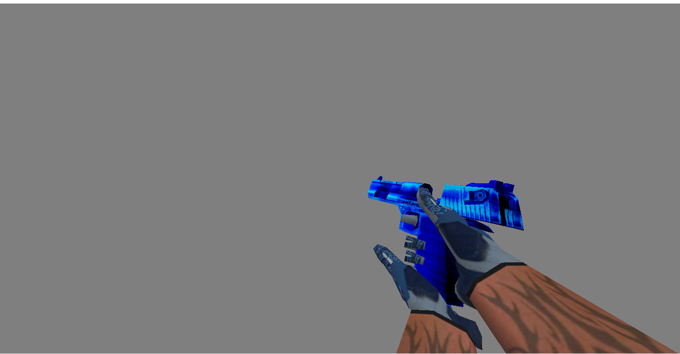 BLUE FADE DEAGLE Mod for Counter-Strike 1.6 | CS1.6 Mods