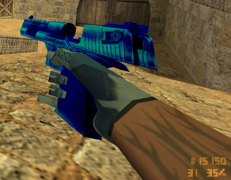 BLUE FADE DEAGLE Mod for Counter-Strike 1.6 | CS1.6 Mods