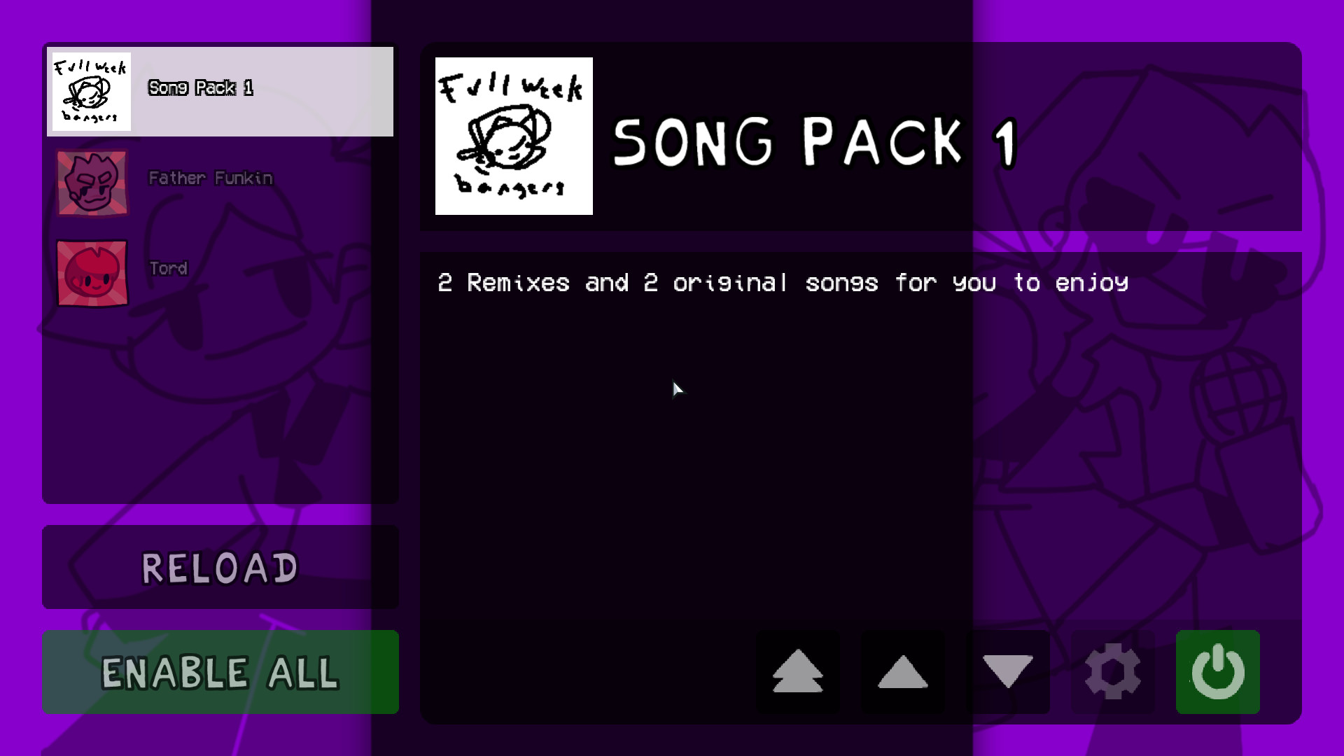 Full Week Bangers (Itty Bitty Update) Mod for Friday Night Funkin ...