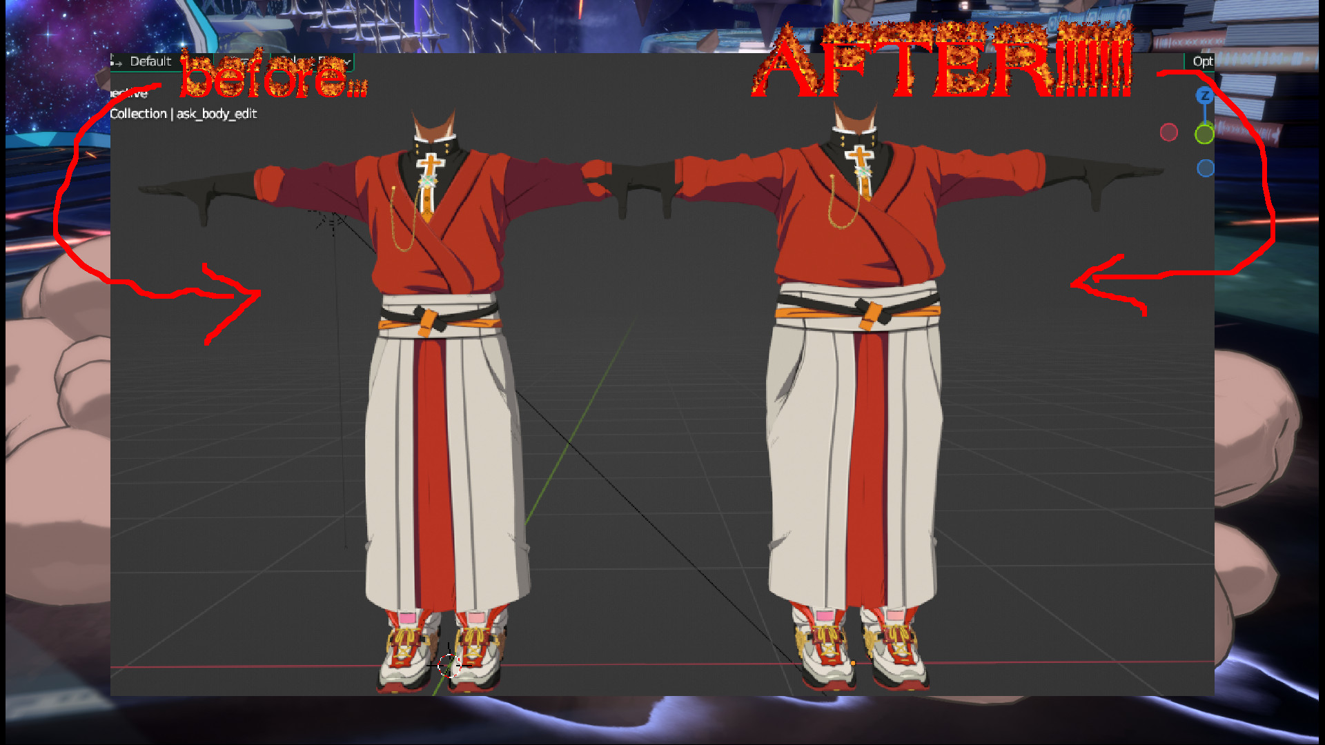 Chubby Asuka Mod for GUILTY GEAR -STRIVE- | GGST Mods