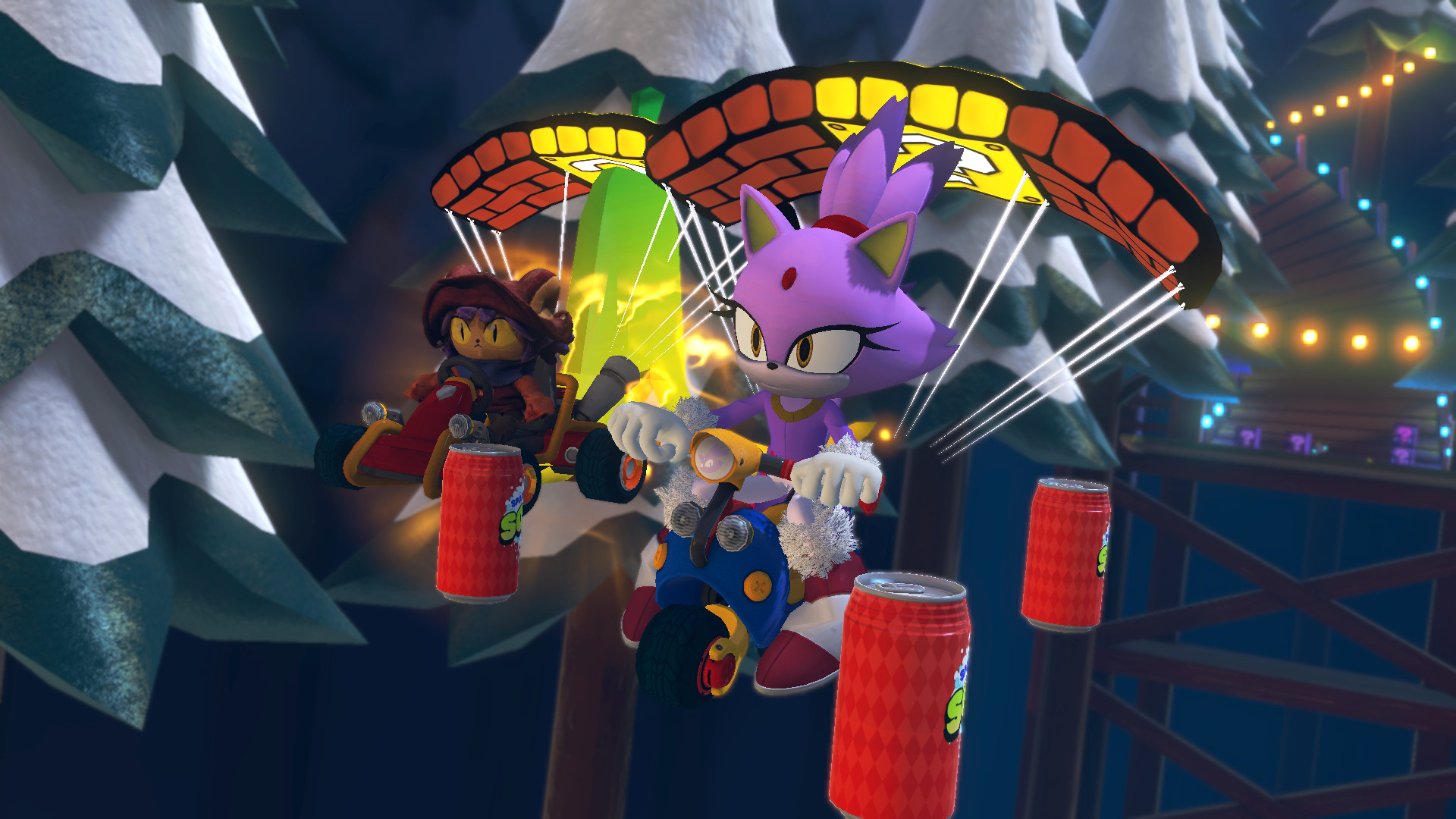 Blaze the Cat Mod for Mario Kart 8 Deluxe | MK8D Mods