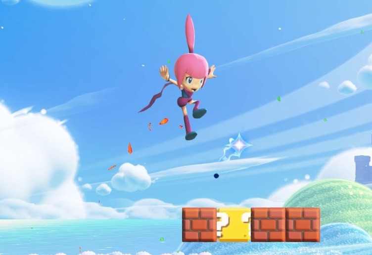 WarioWare Wonder #1: Kat Over Mario Mod for Super Mario Bros. Wonder ...