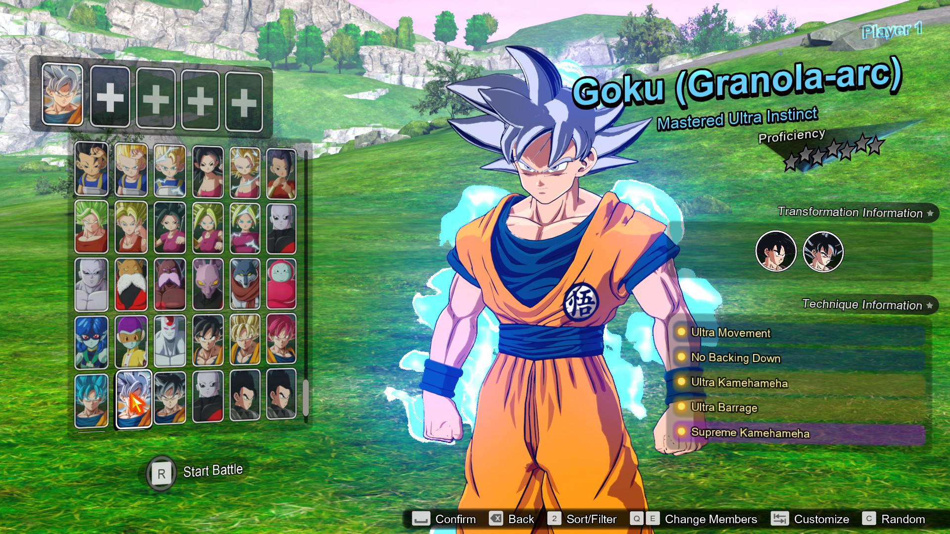 Goku (Granola-arc) [New slot and transformation] Mod for Dragon Ball ...