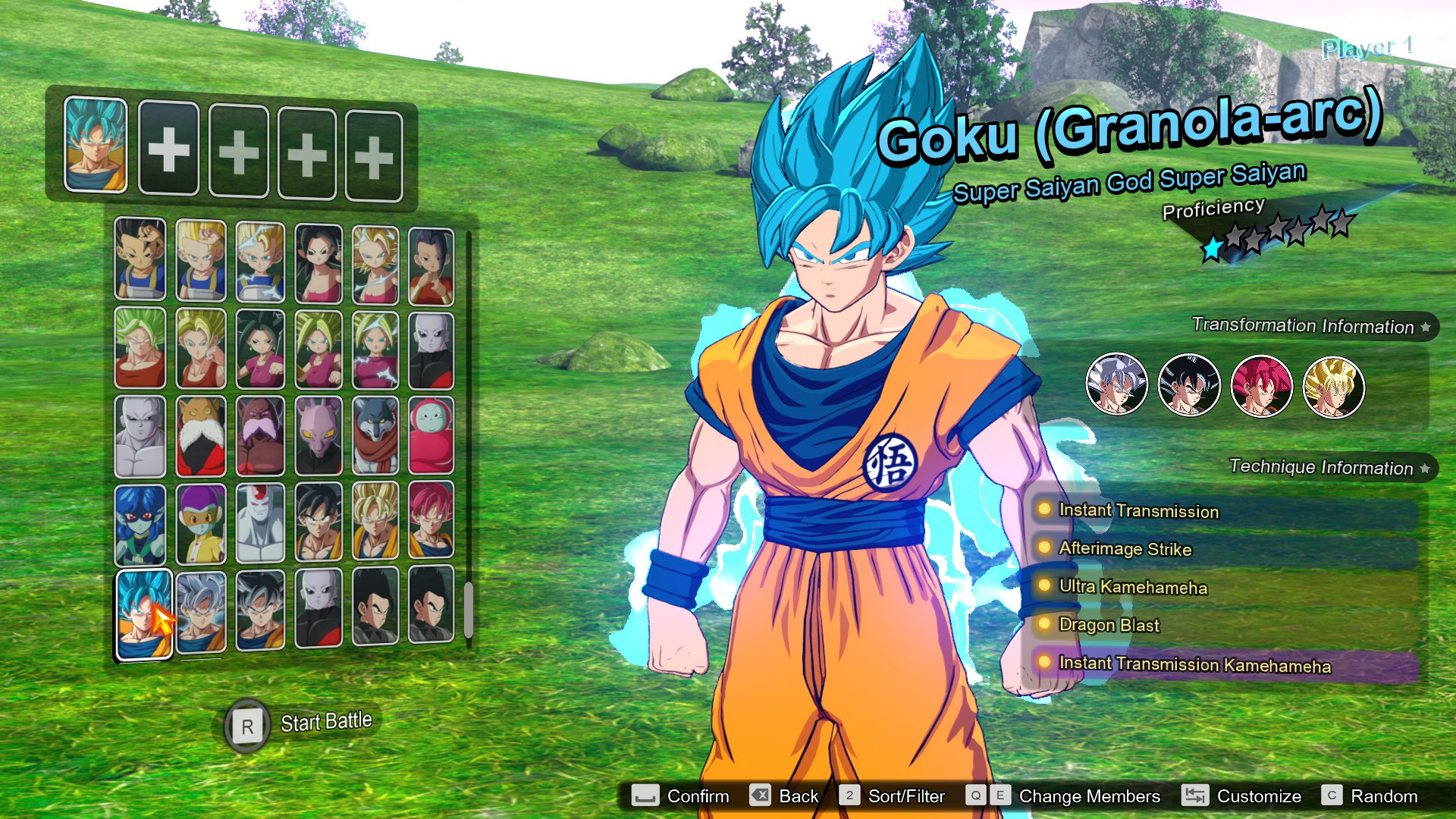 Goku (Granola-arc) [New slot and transformation] Mod for Dragon Ball ...