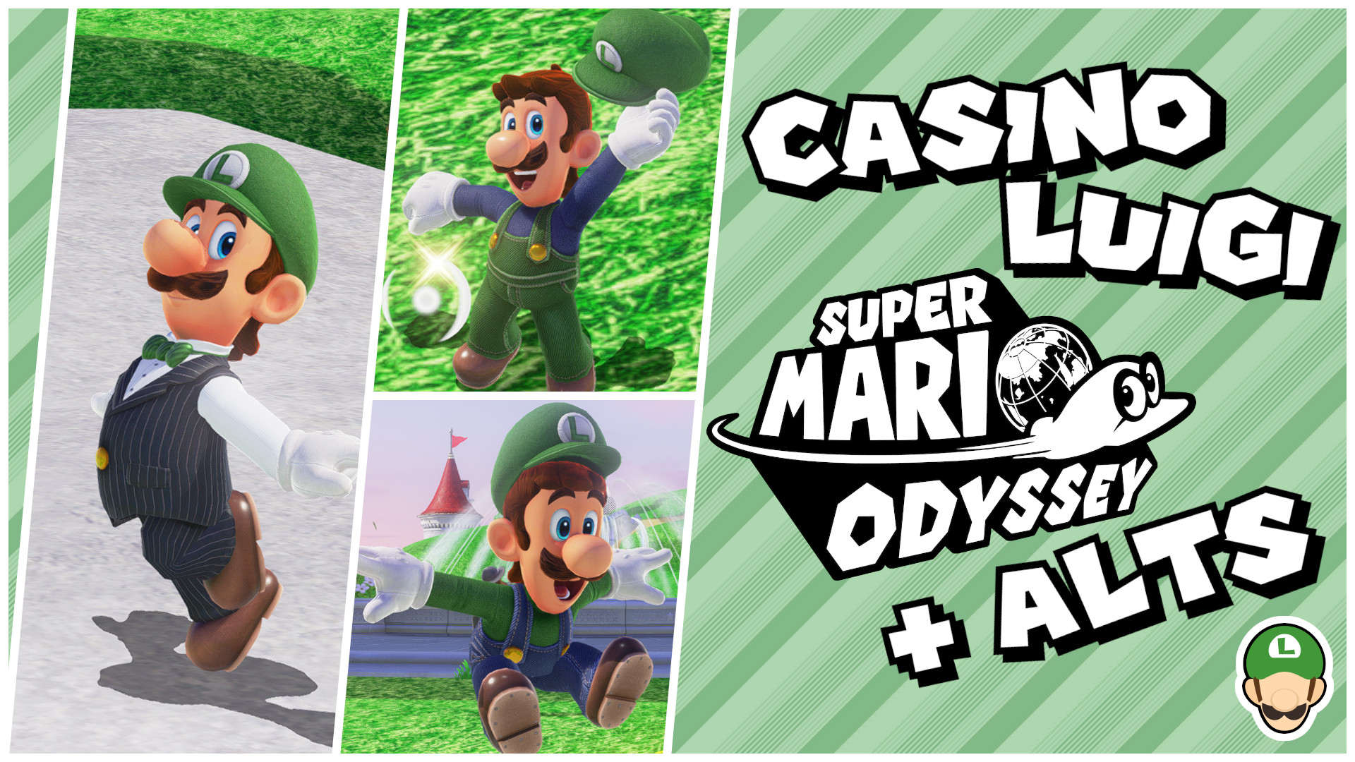 Casino Luigi & Alts Mod for Super Mario Odyssey | SMO Mods