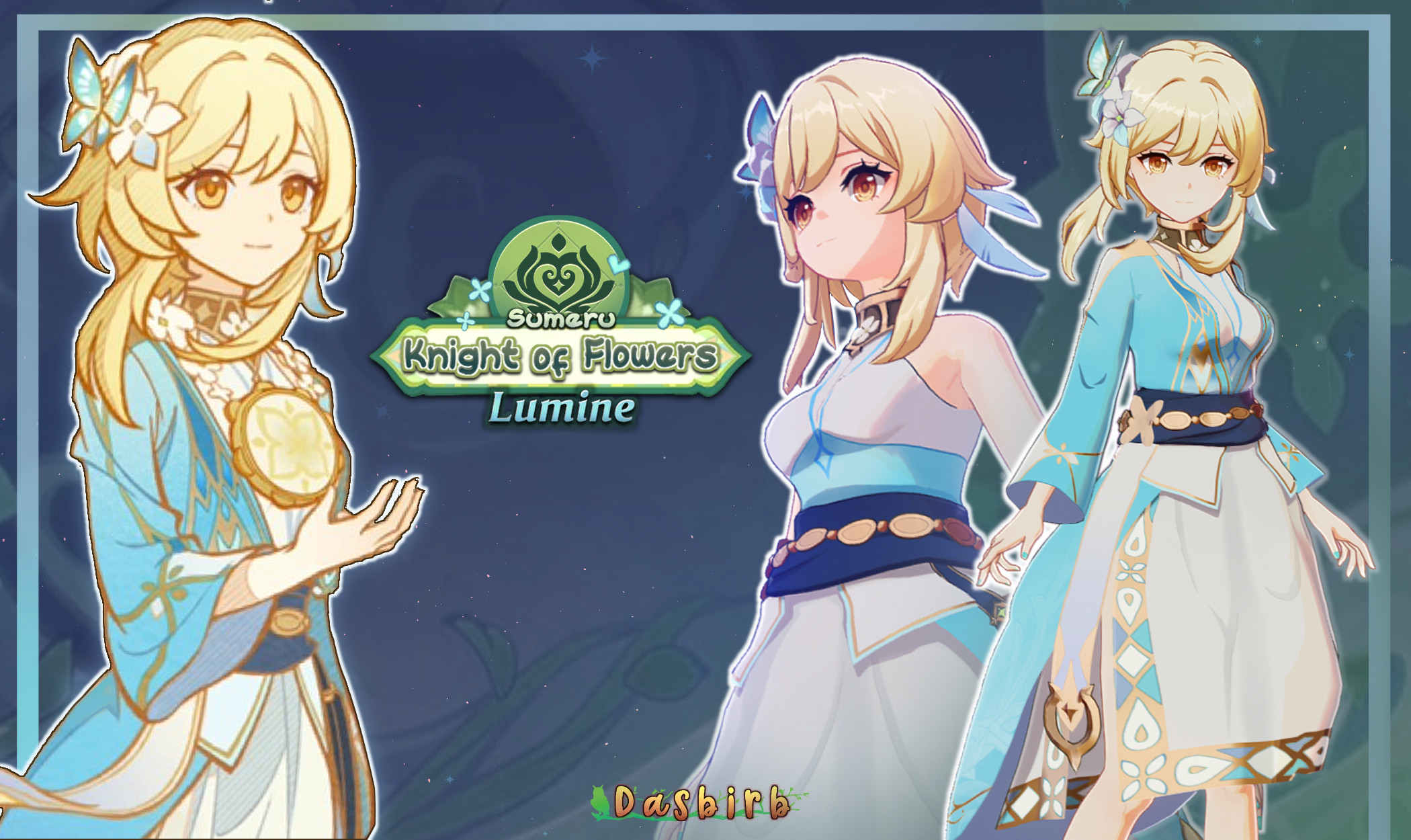 Sumeru Knight of Flowers Lumine Mod for Genshin Impact | GI Mods
