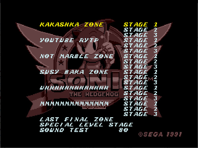 Sonic 1 ROM Hack Mod for Sonic The Hedgehog (1991) | Sonic 1 Mods