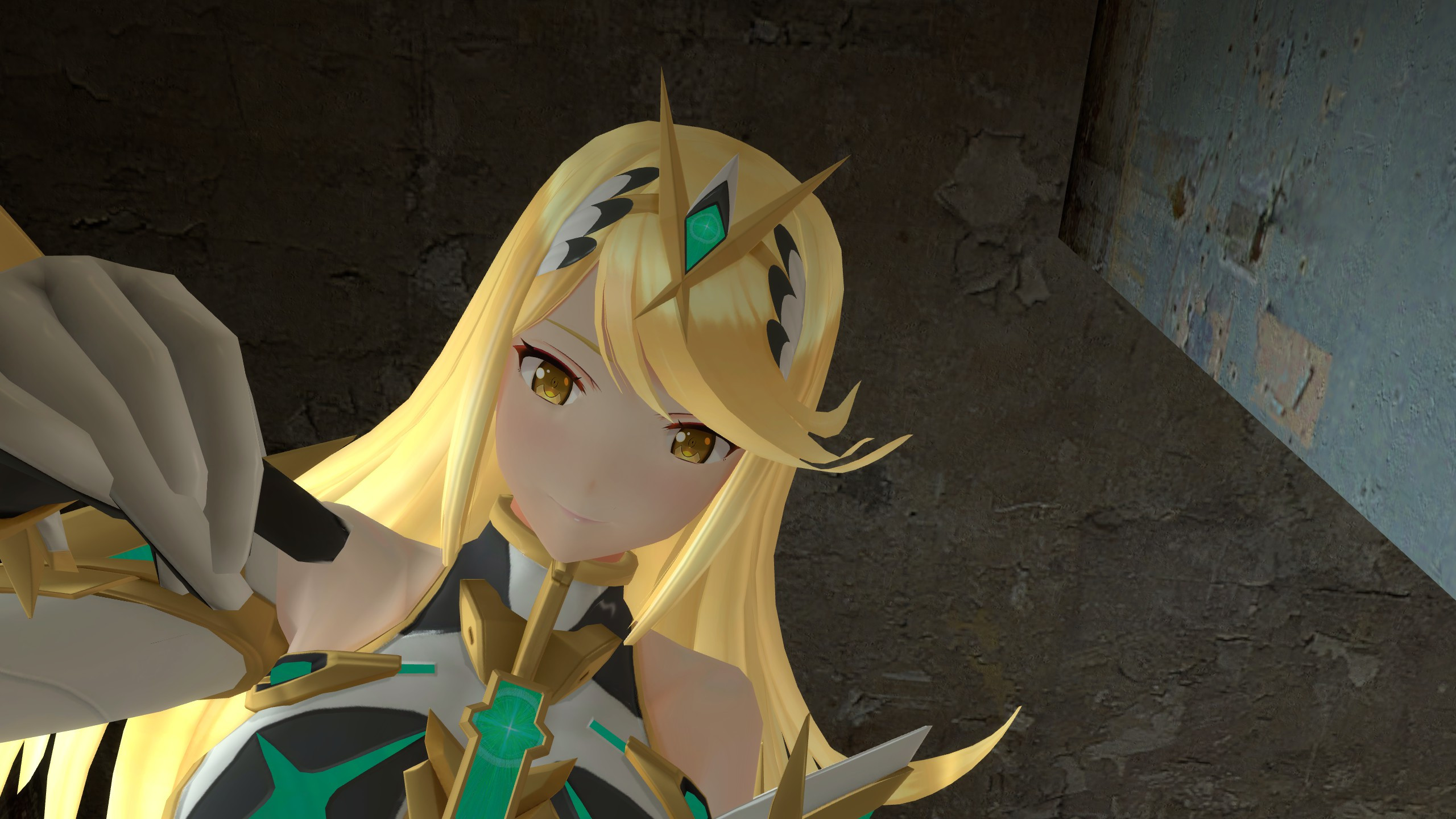 Mythra (Xenoblade 2) as Alyx Mod for Half-Life 2 | HL2 Mods