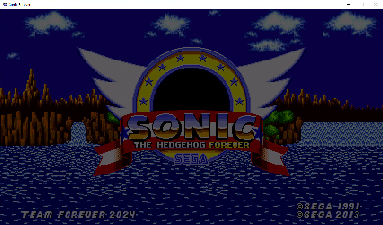 Retro Engine Fade Screen Mod for Sonic the Hedgehog Forever | S1F Mods
