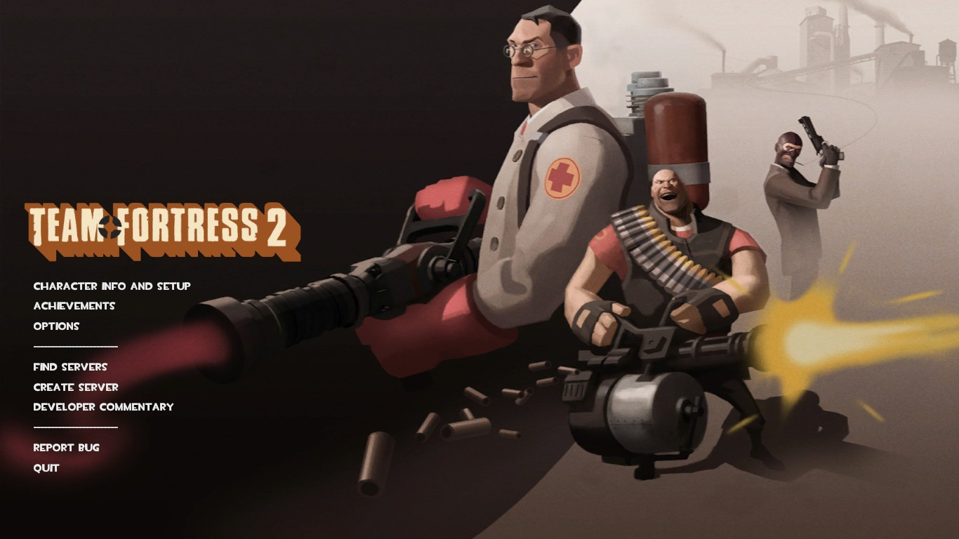 Classic Main Menu Restored! Mod for Team Fortress 2 Classified ...