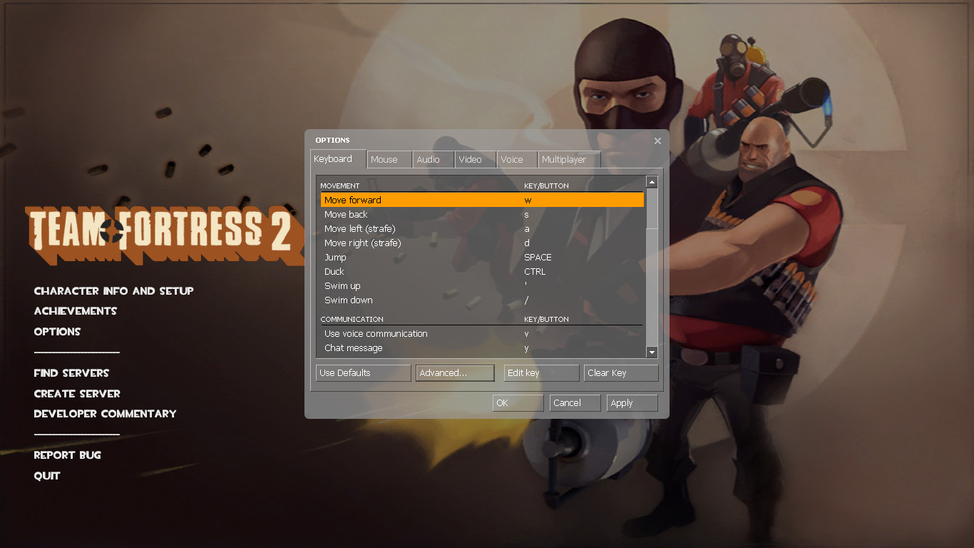 Classic Main Menu Restored! Mod for Team Fortress 2 Classified ...