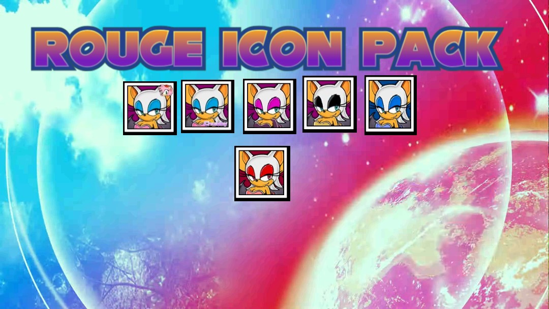 Rouge skin selector icon pack Mod for Sonic Adventure 2 | SA2 Mods