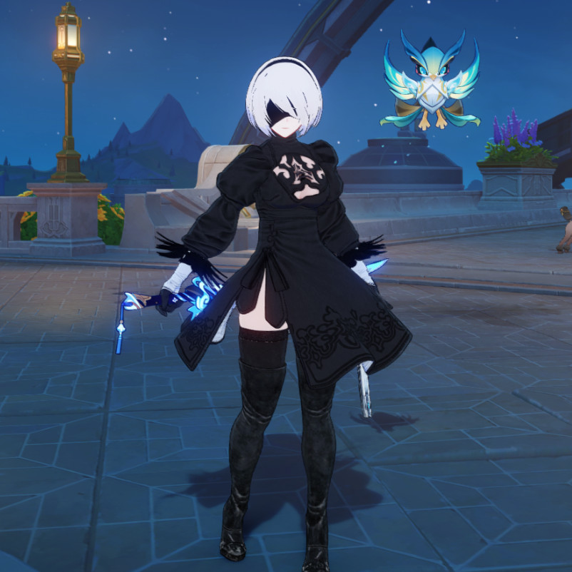 Clorinde 2B Mod Mod for Genshin Impact | GI Mods