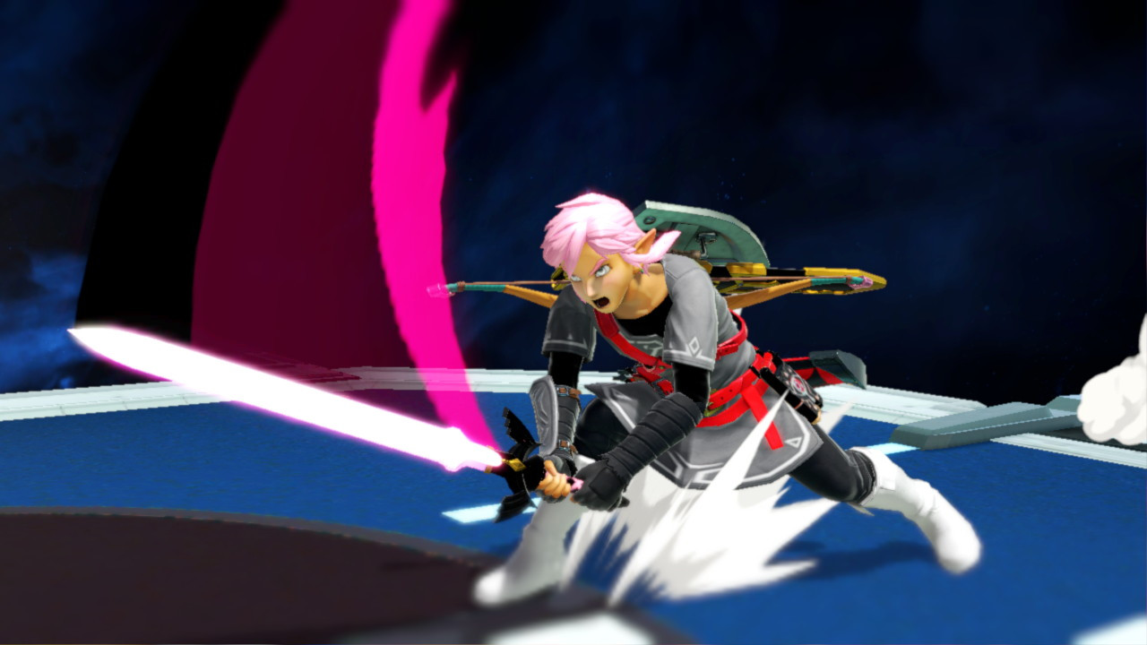 Link is Pink! Link pink sword trail Mod for Super Smash Bros. Ultimate ...