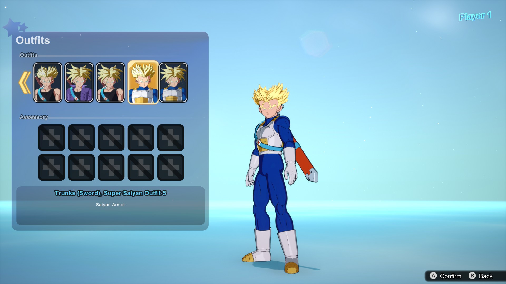 [New Slot] Trunks Sword [Saiyan Armor] Mod for Dragon Ball: Sparking ...