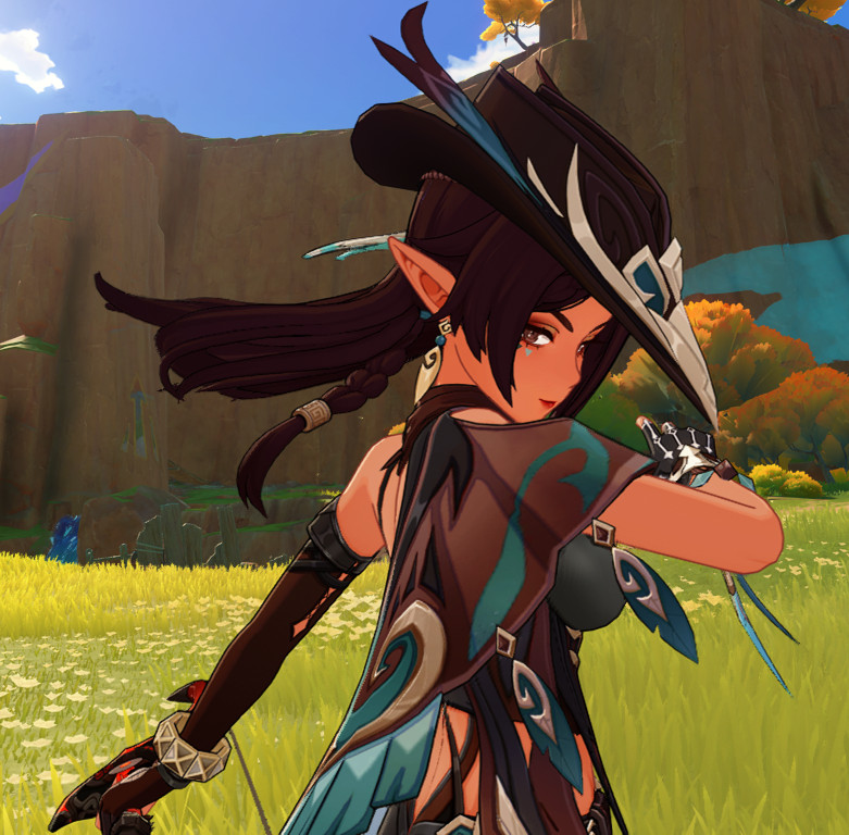 Evening Wind Chasca Mod for Genshin Impact | GI Mods