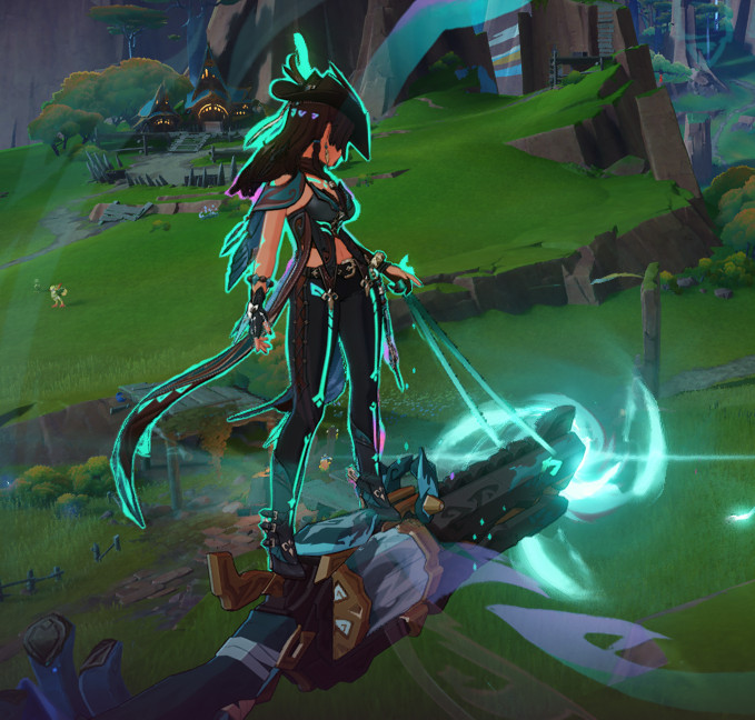 Evening Wind Chasca Mod for Genshin Impact | GI Mods