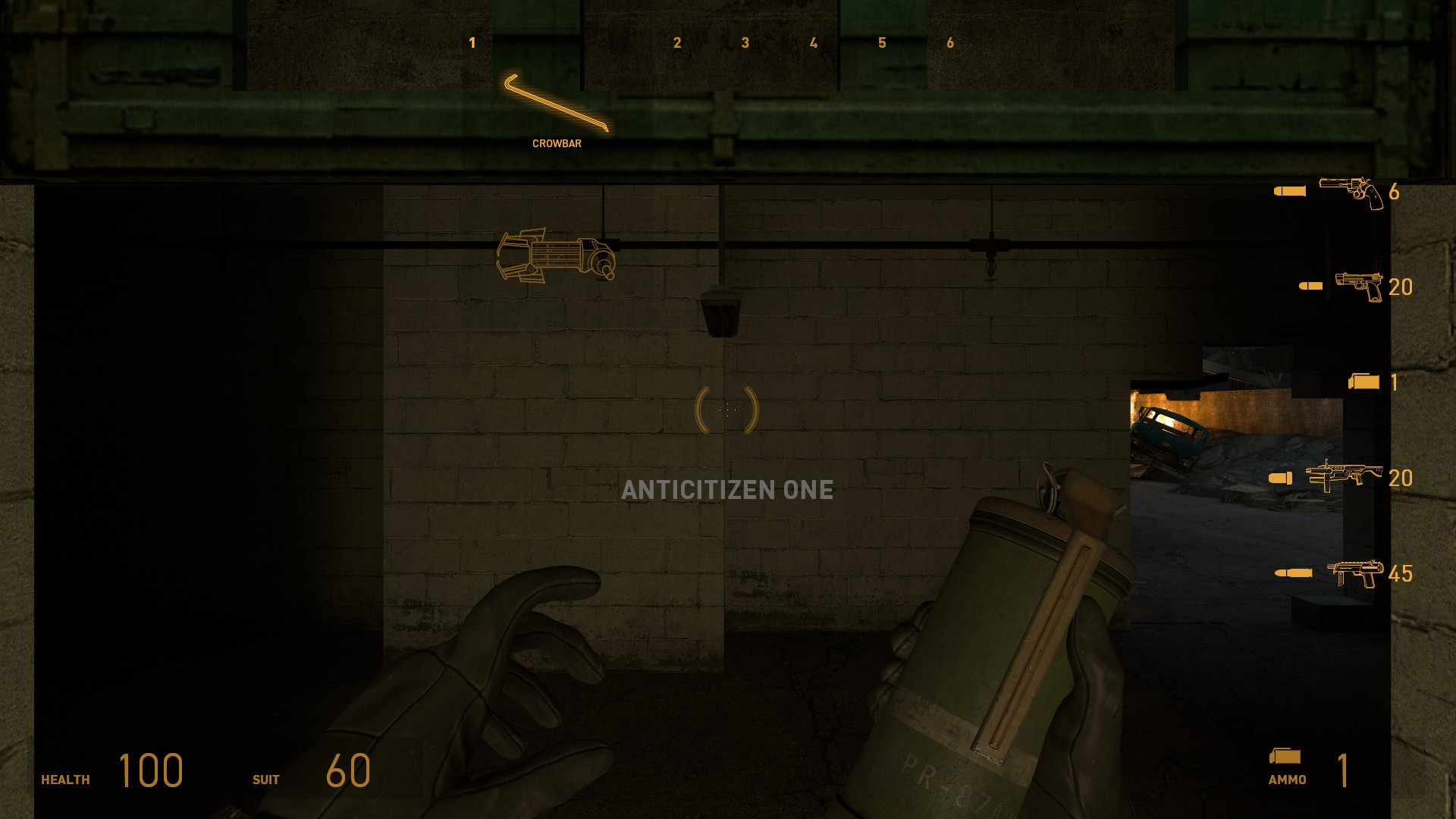 PLEASANT ORANGE HUD Mod for Half-Life 2 | HL2 Mods