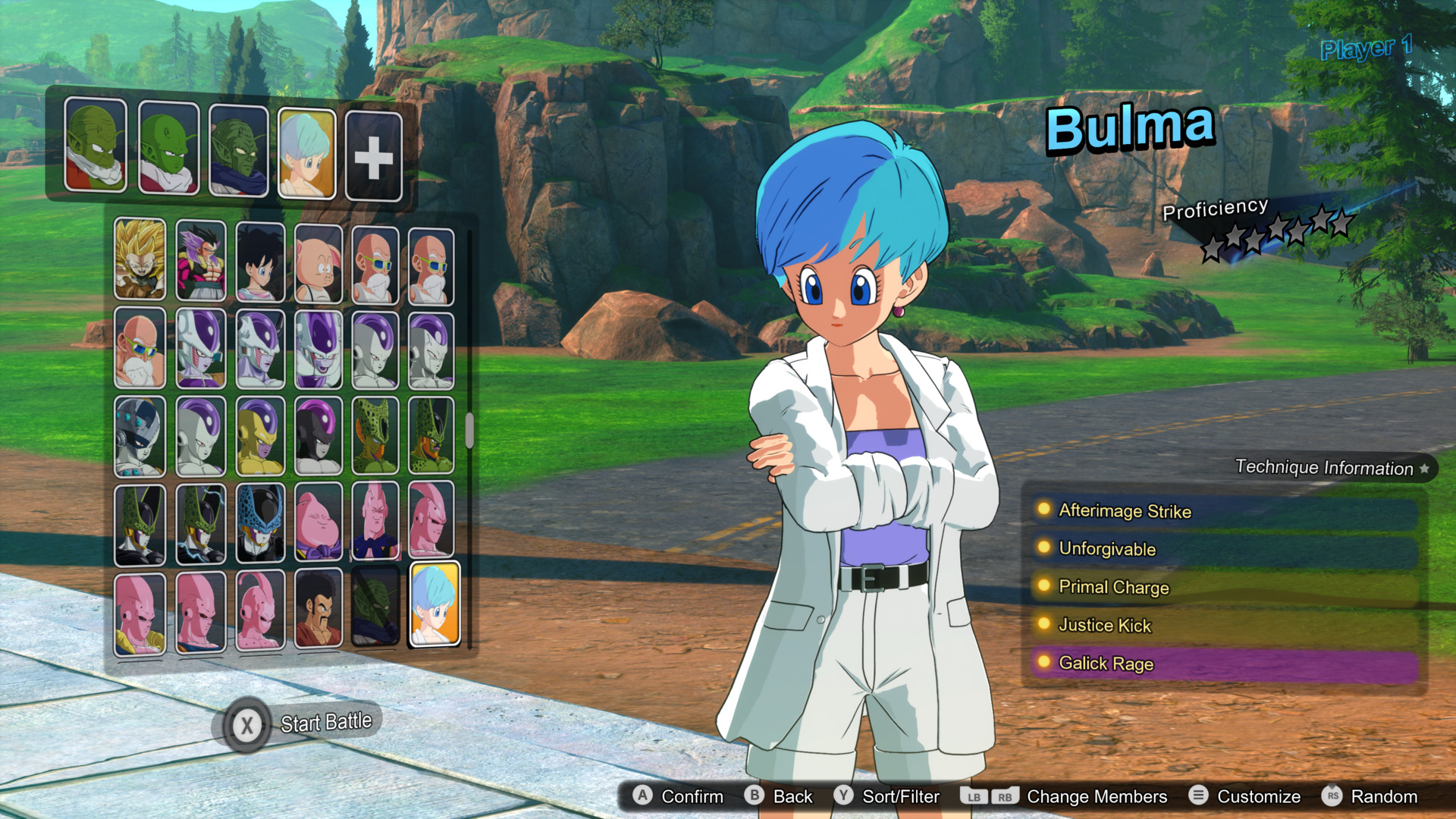 Bulma Z New Character Slot Icon Avatar Skill Blast Mod for Dragon Ball ...