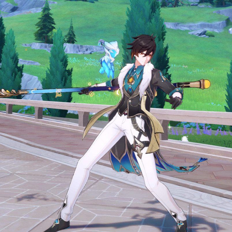 Zhongli Aventurine Outfit Mod Mod for Genshin Impact | GI Mods