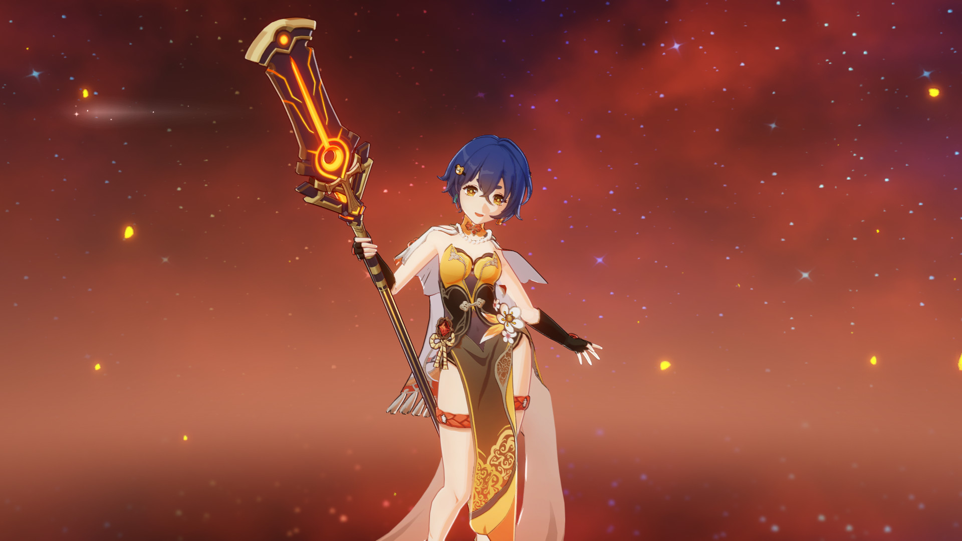 Sweet Osmantus Xiangling Mod for Genshin Impact | GI Mods