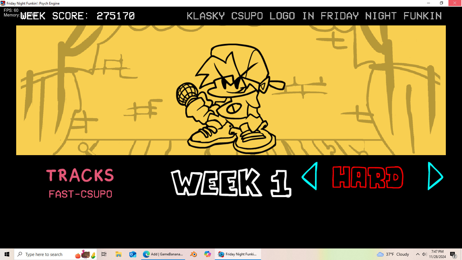 FNF VS Splaat (V1) Mod for Friday Night Funkin' | FNF Mods