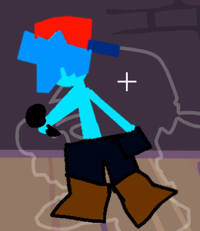 stick figure bf! Mod for Friday Night Funkin' | FNF Mods