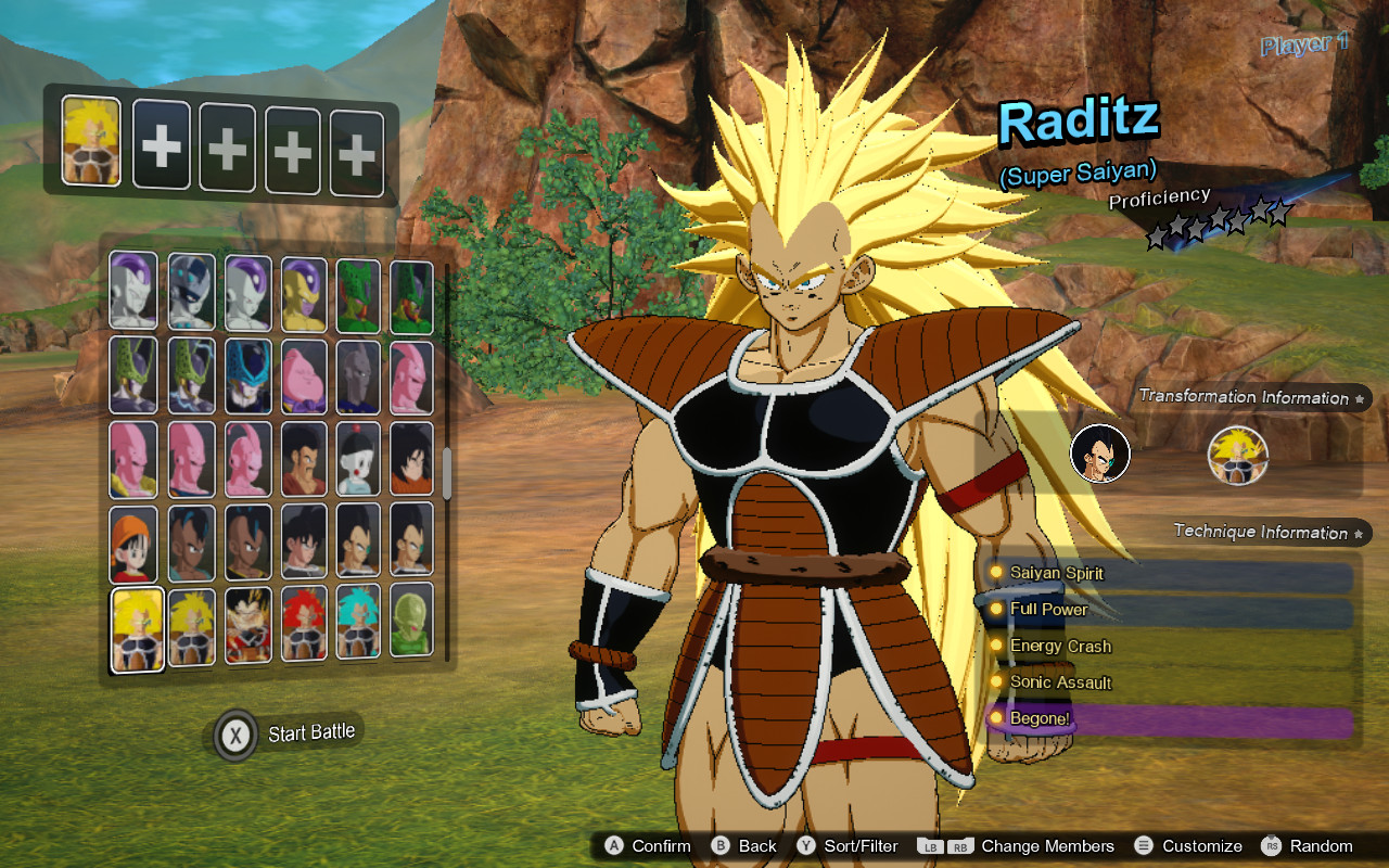 Raditz All Forms (Update) Mod for Dragon Ball: Sparking! ZERO | DBSZ Mods