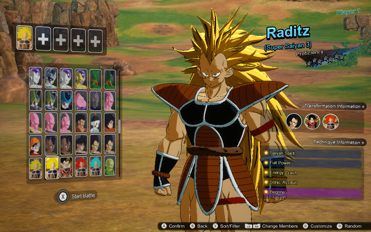 Raditz All Forms (Update) Mod for Dragon Ball: Sparking! ZERO | DBSZ Mods