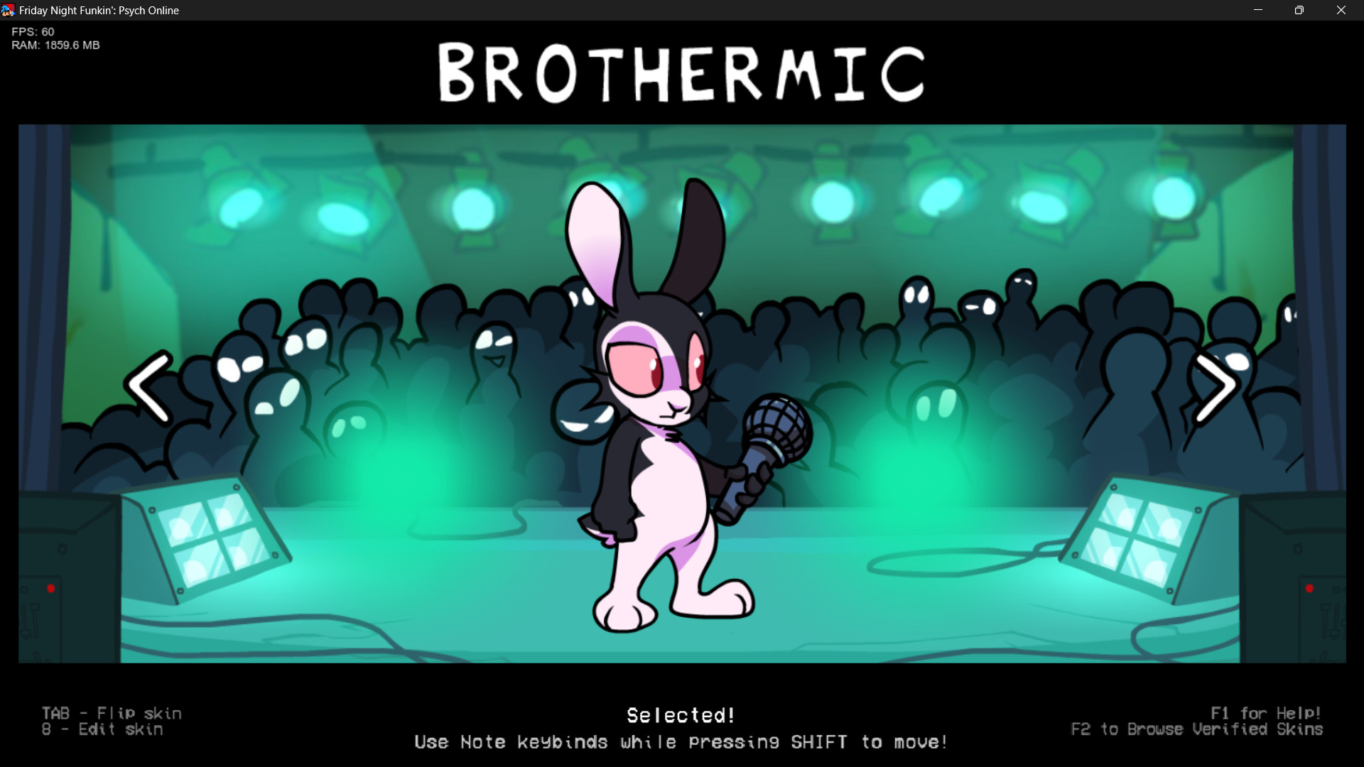 less than average psych online skins Mod for Friday Night Funkin' | FNF ...