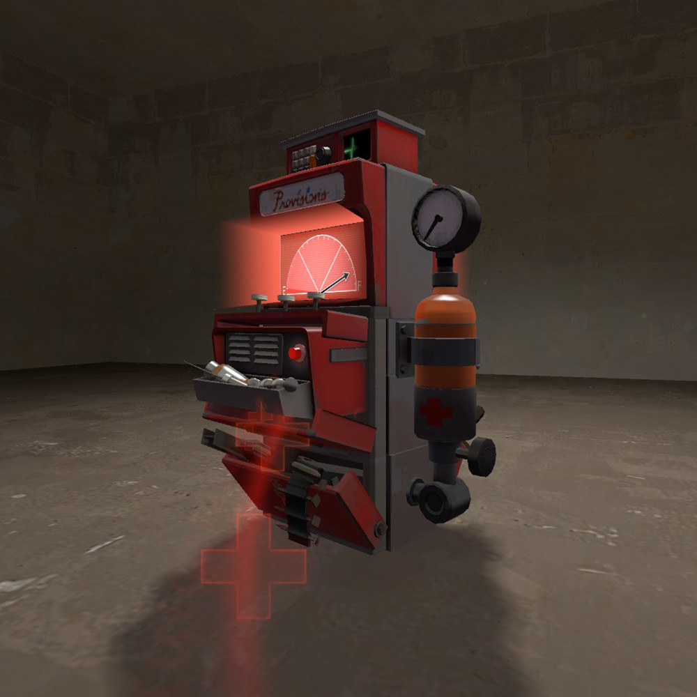 Glowing Dispenser (casual) Mod for Team Fortress 2 | TF2 Mods