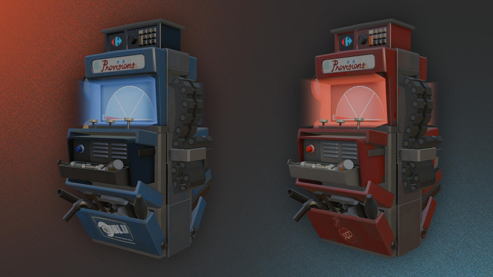 Glowing Dispenser (casual) Mod for Team Fortress 2 | TF2 Mods