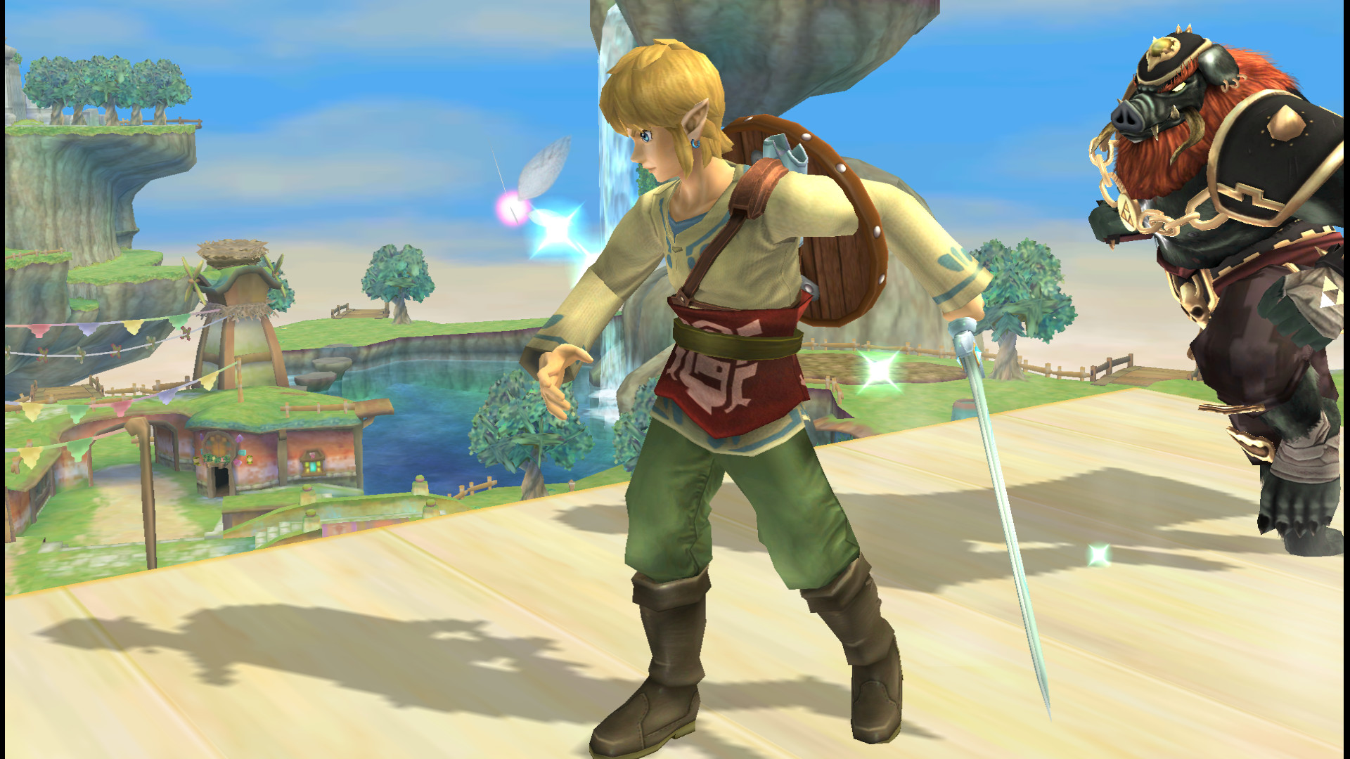 Skyloft Link with Gear Mod for Super Smash Bros. Brawl | Brawl Mods