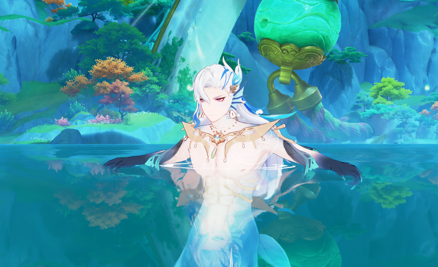 Mermaid Neuvillette Mod for Genshin Impact | GI Mods