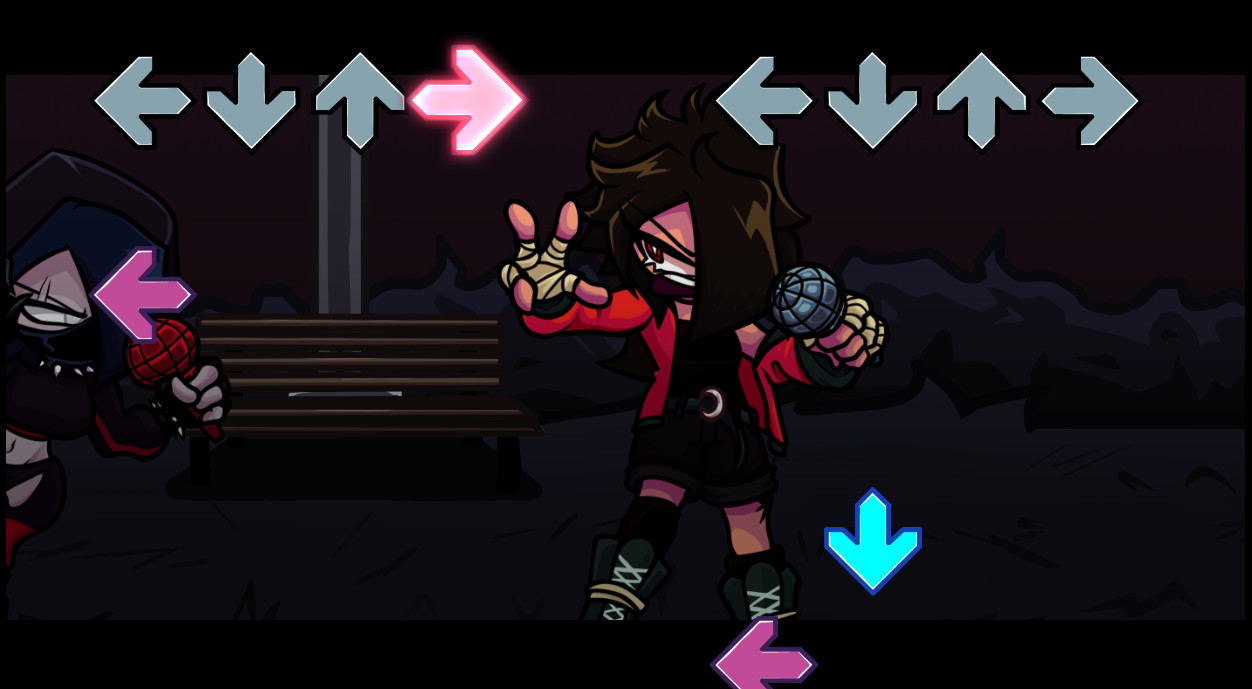 Dark Mirror - Rosy FNF Oneshot Mod for Friday Night Funkin' | FNF Mods