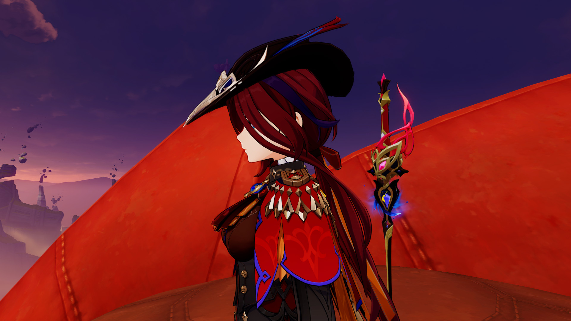Clorinde with Chasca's color palette and hat Mod for Genshin Impact ...