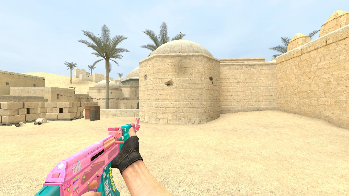AK-47 | Bloom Doom (BINi Gun) Mod for Counter-Strike: Source | CS:S Mods